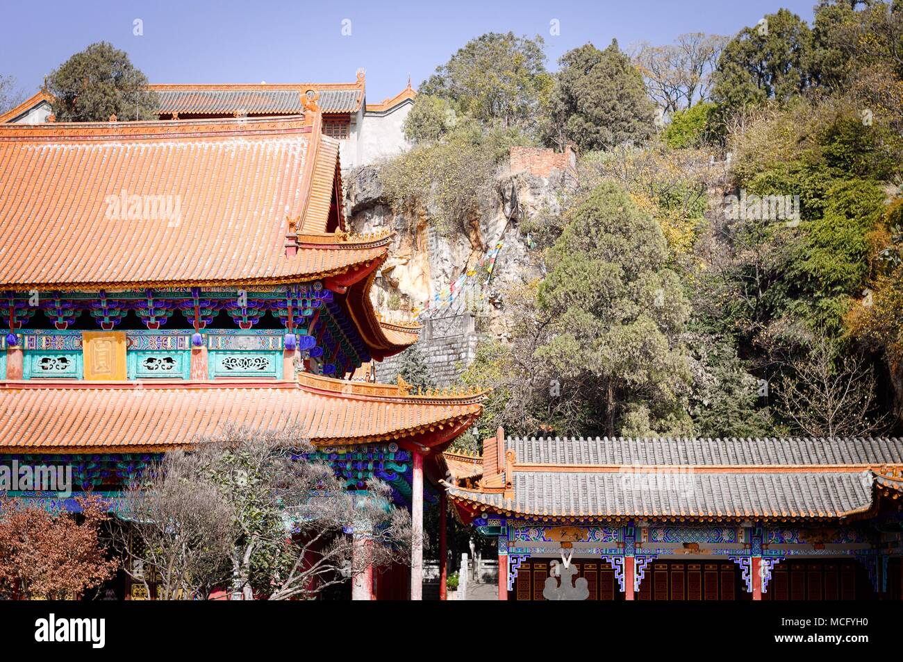 Yuantong temple detail hi-res stock photography and images - Alamy