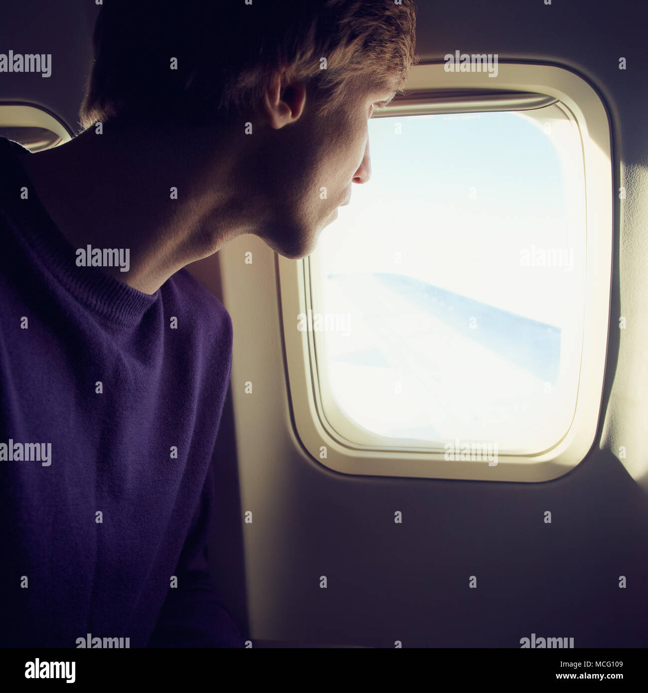 Man plane hi-res stock photography and images - Alamy
