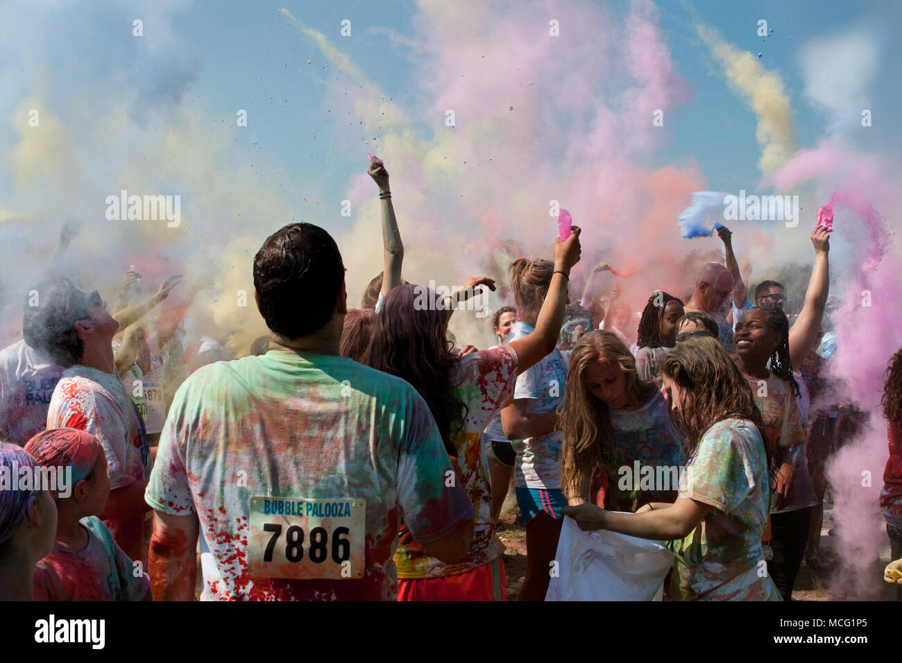 Covered in color hi-res stock photography and images - Alamy