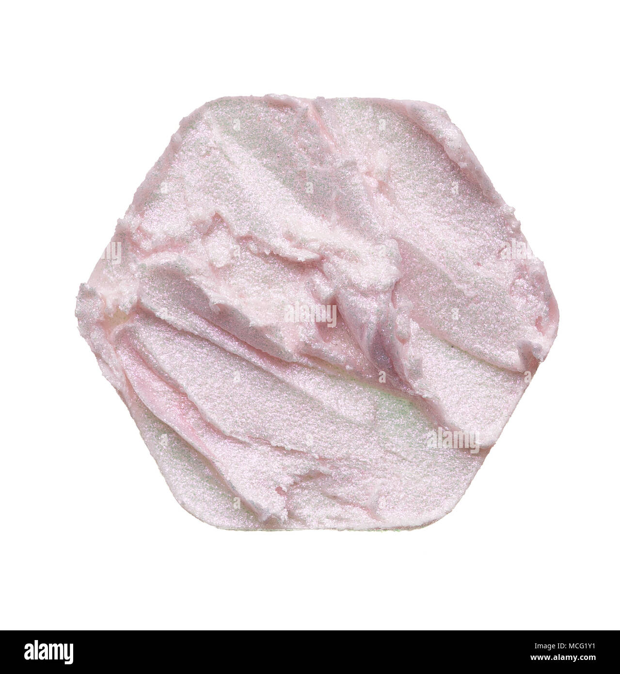 Exclusive textures of cosmetic products on white background Stock Photo ...