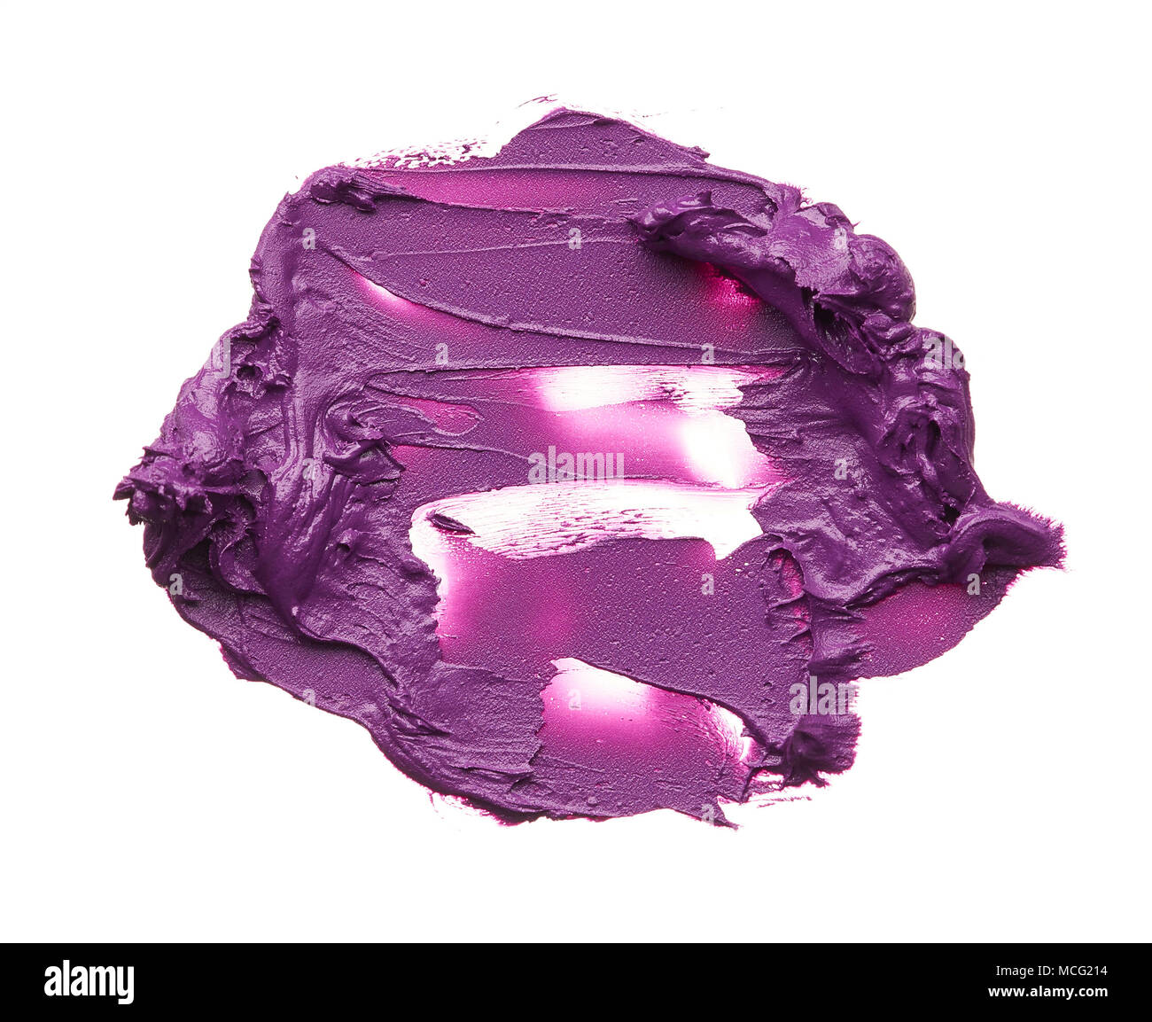 Exclusive textures of cosmetic products on white background Stock Photo ...