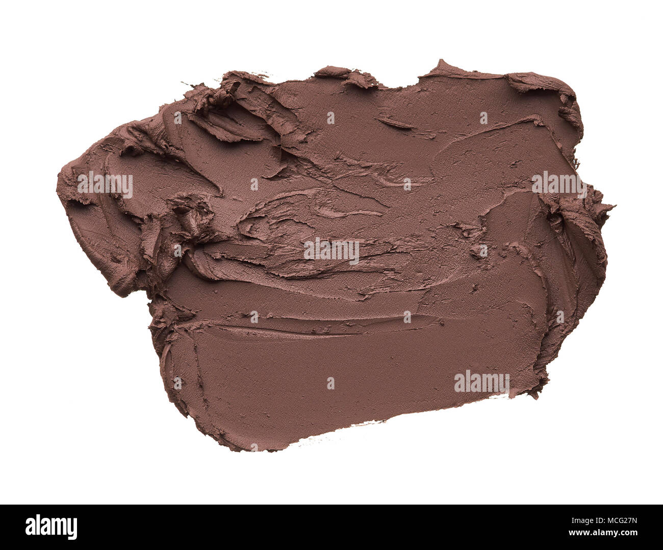 Exclusive textures of cosmetic products on white background Stock Photo ...