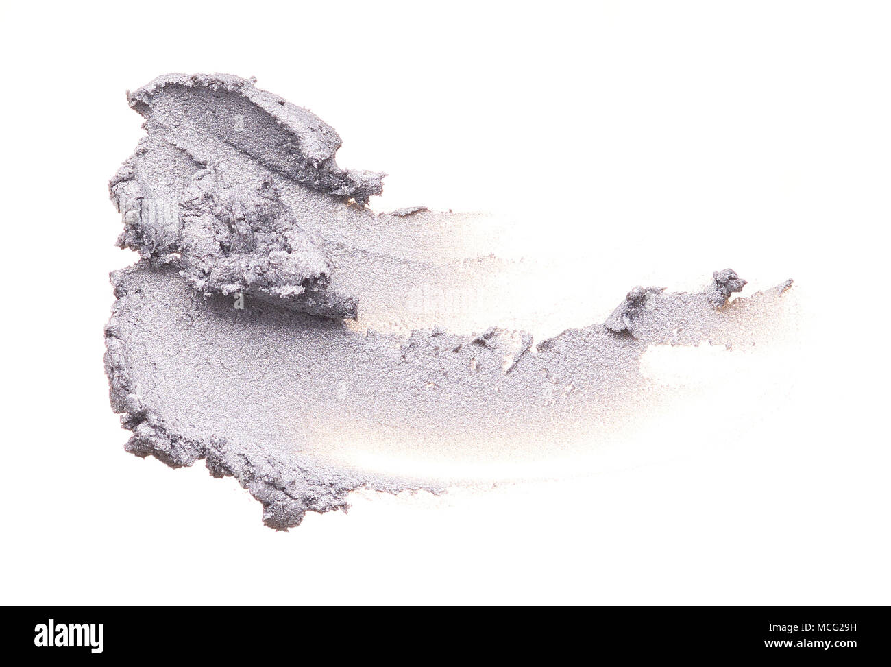 Exclusive textures of cosmetic products on white background Stock Photo ...