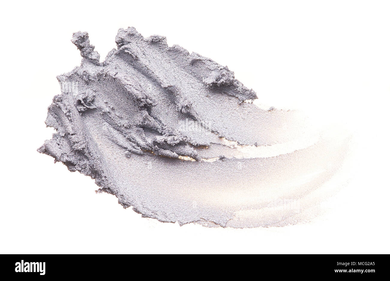 Exclusive textures of cosmetic products on white background Stock Photo ...