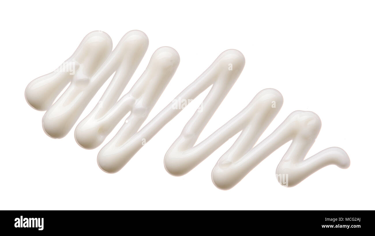 Exclusive textures of cosmetic products on white background Stock Photo ...