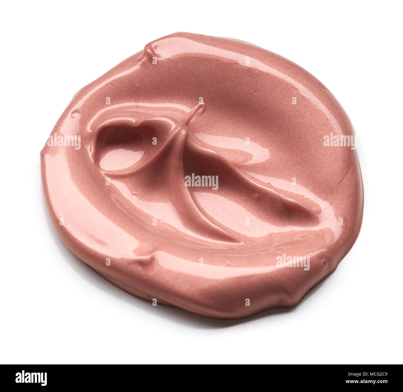 Exclusive textures of cosmetic products on white background Stock Photo ...