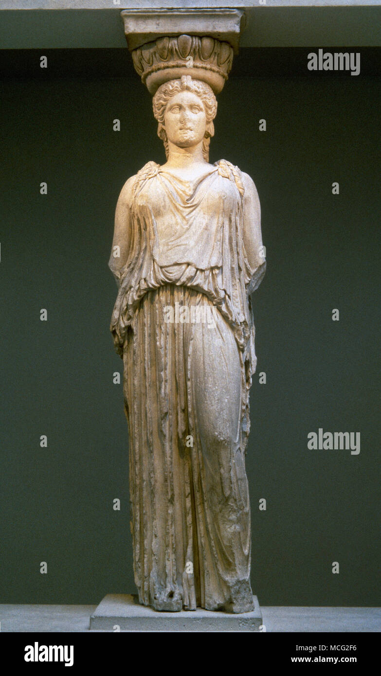 Caryatid woman hi-res stock photography and images - Alamy