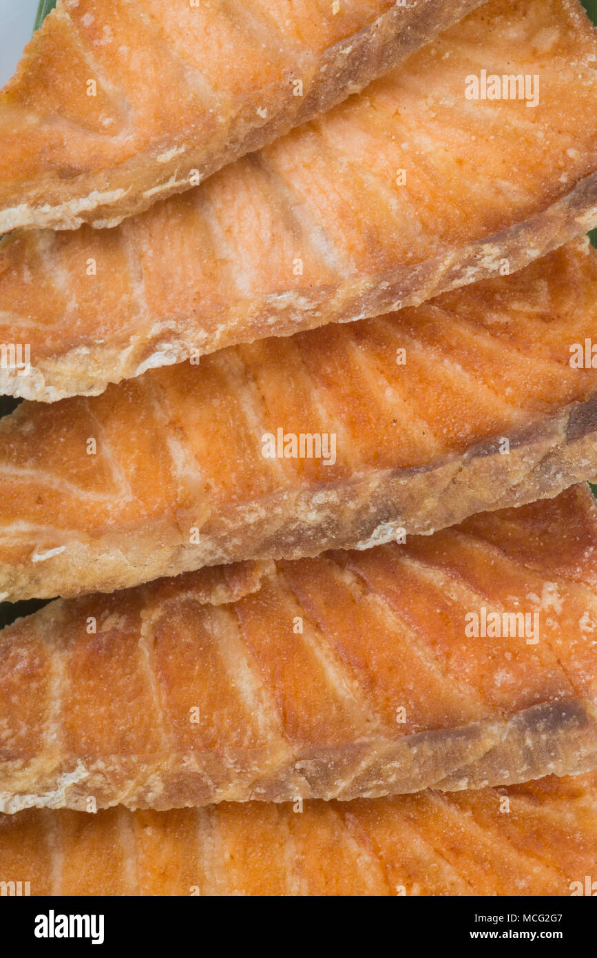 japanese cuisine. fried fish on background Stock Photo - Alamy