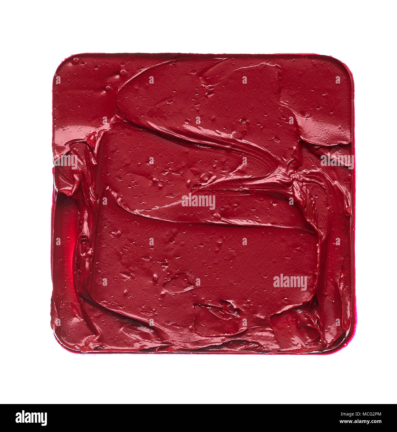 Exclusive textures of cosmetic products in the form of a square on ...