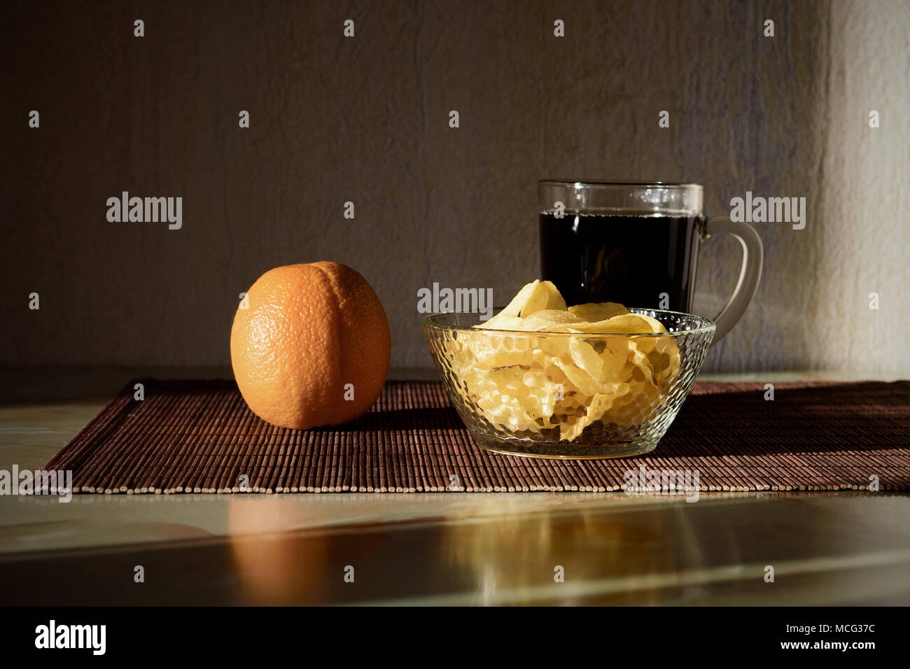 Orange cola chips on hi-res stock photography and images - Alamy