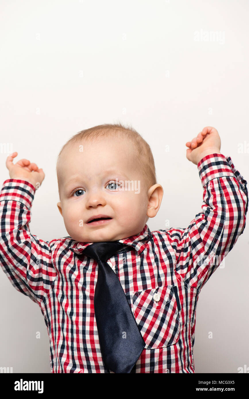 A ten month old baby boy Stock Photo - Alamy