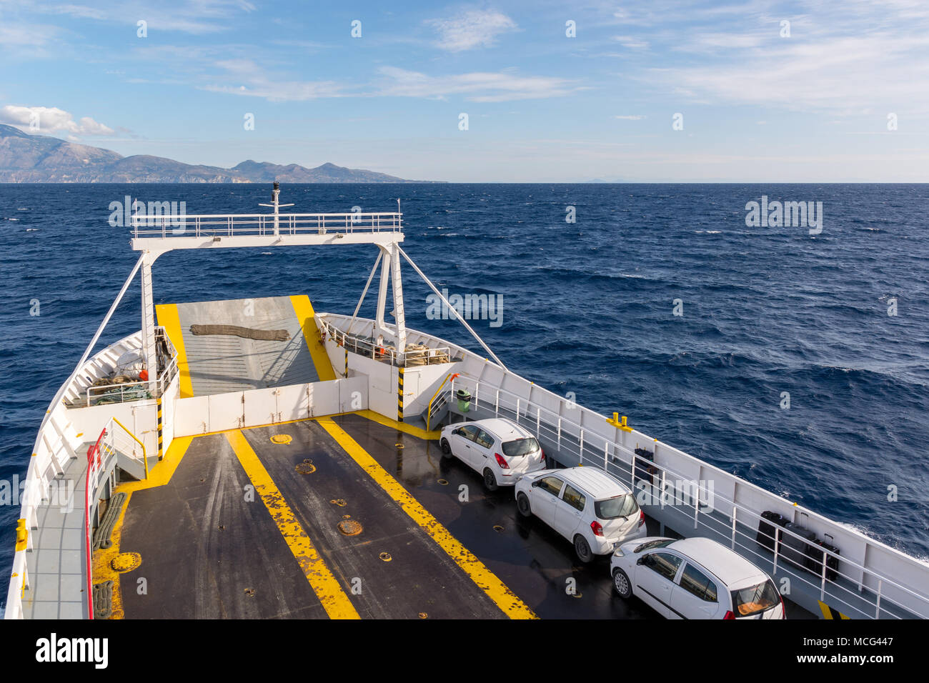 Ferry on open sea hi-res stock photography and images - Alamy