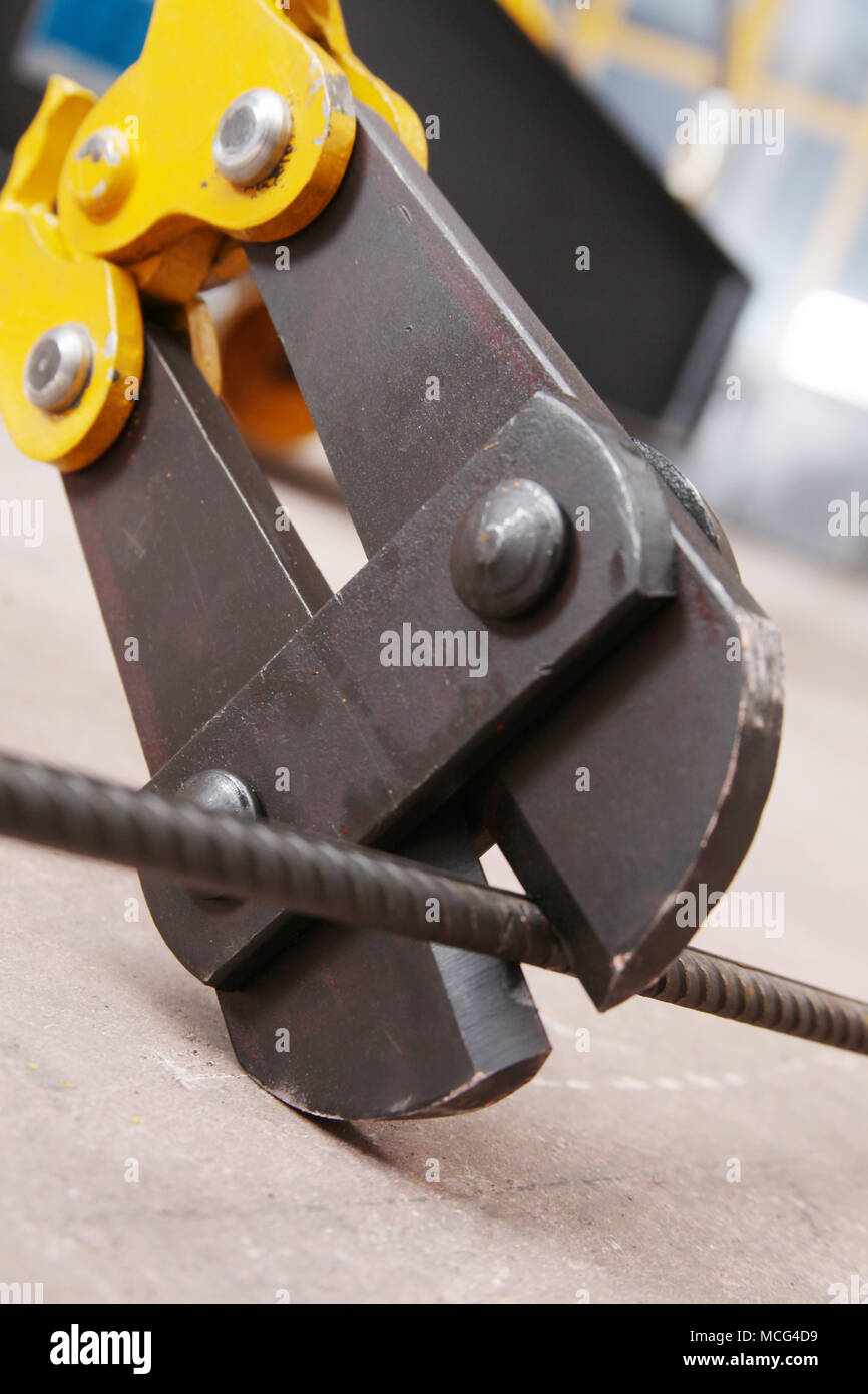 Metal Cutting Scissors Stock Photo - Alamy