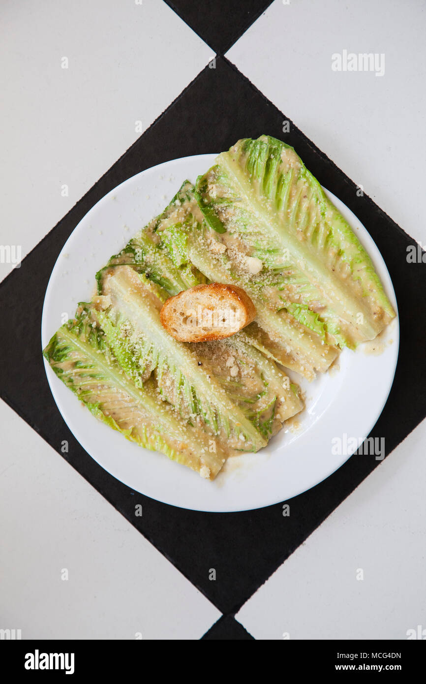 Caesar salad Caesar's Restuarante, Inventor of the Caesar salad Tijuana ...