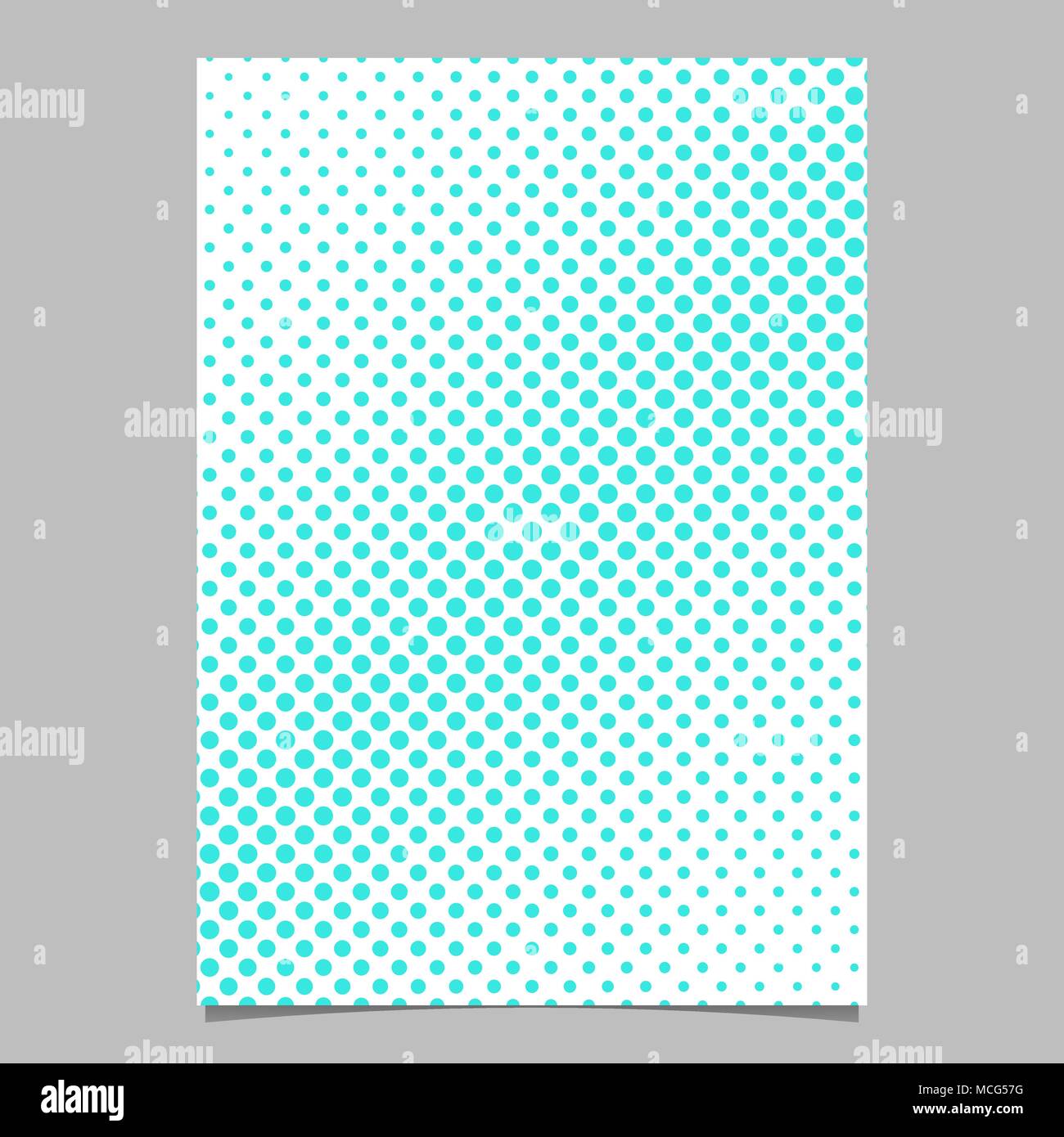 Retro halftone circle background pattern poster design Stock Vector ...
