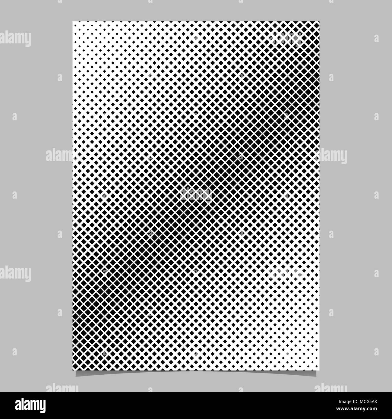 Abstract halftone square pattern background page template Stock Vector Image & Art - Alamy