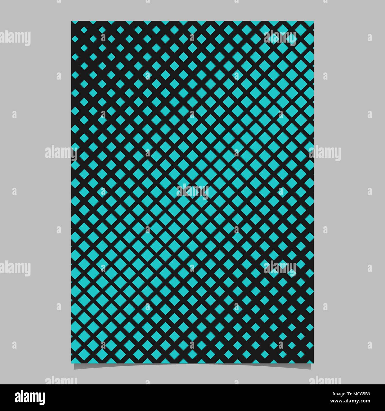 Halftone diagonal square pattern background brochure template from diagonal squares Stock Vector ...