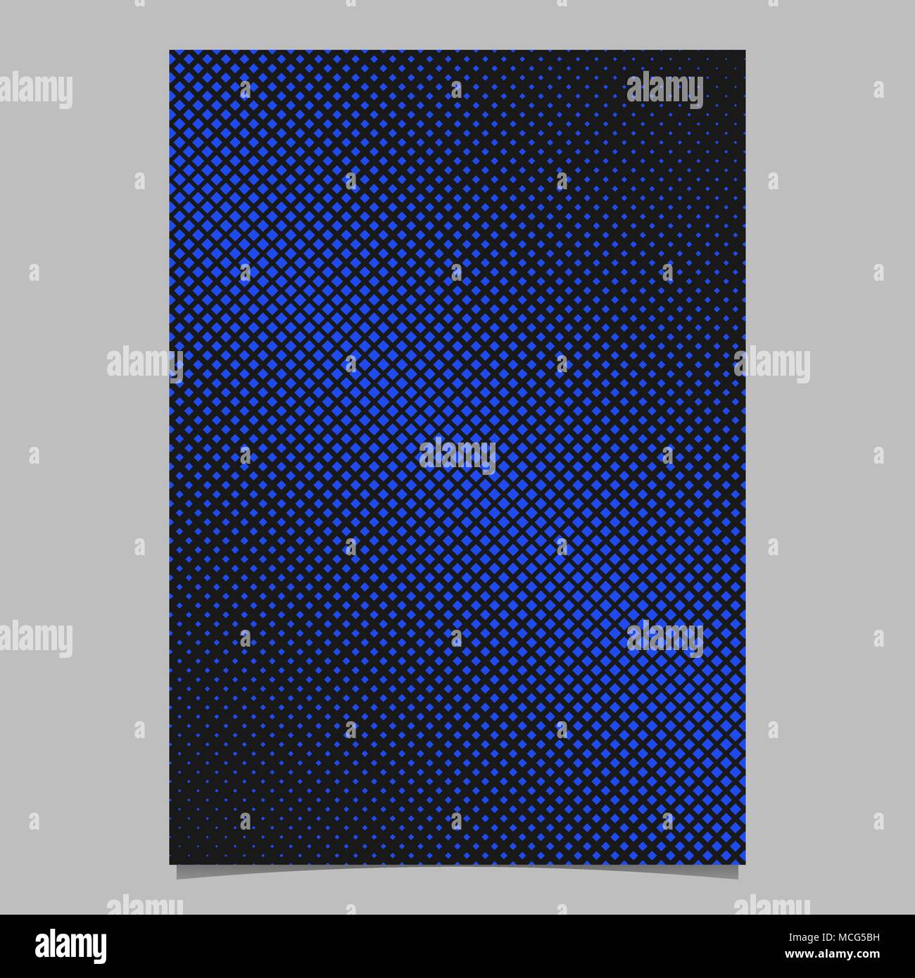 Halftone square pattern background brochure template from diagonal squares Stock Vector Image ...