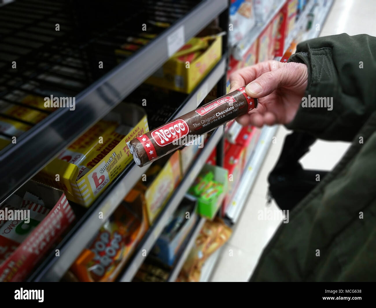 Candy necco wafers hi-res stock photography and images - Alamy