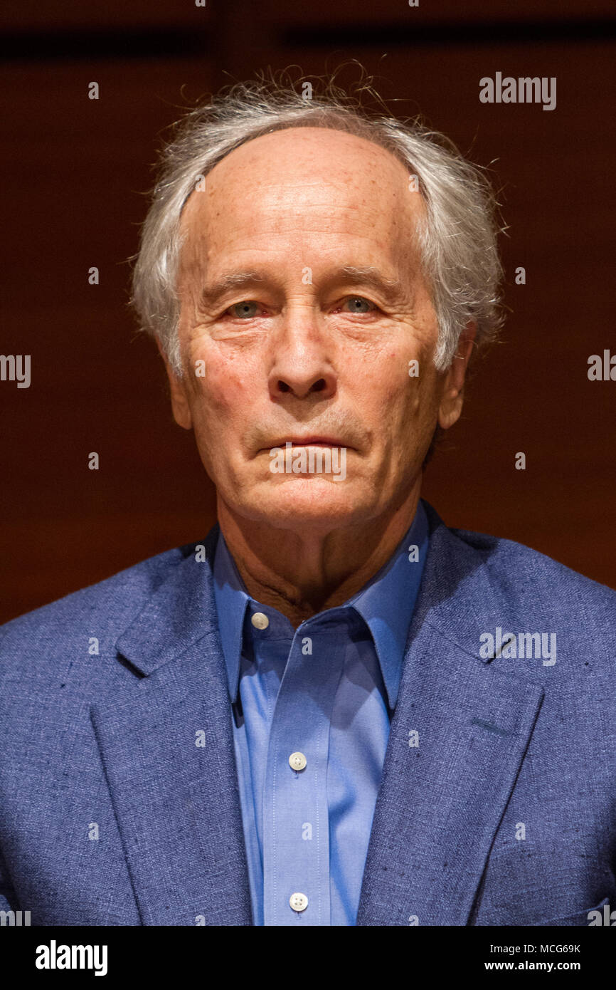 American writer Richard Ford portrayed during 2017 Turin Book Fair ...