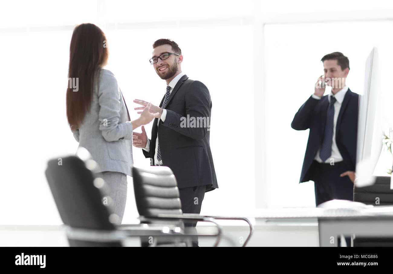 office employees in the workplace Stock Photo - Alamy