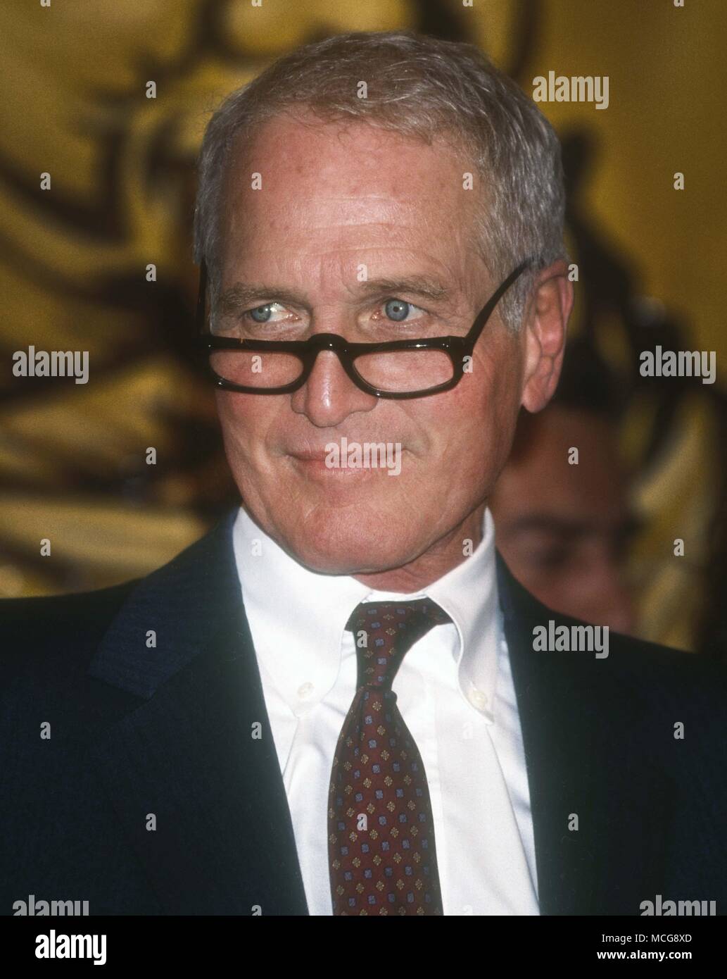 Paul Newman 1990 Photo By Adam Scull/PHOTOlink.net Stock Photo - Alamy
