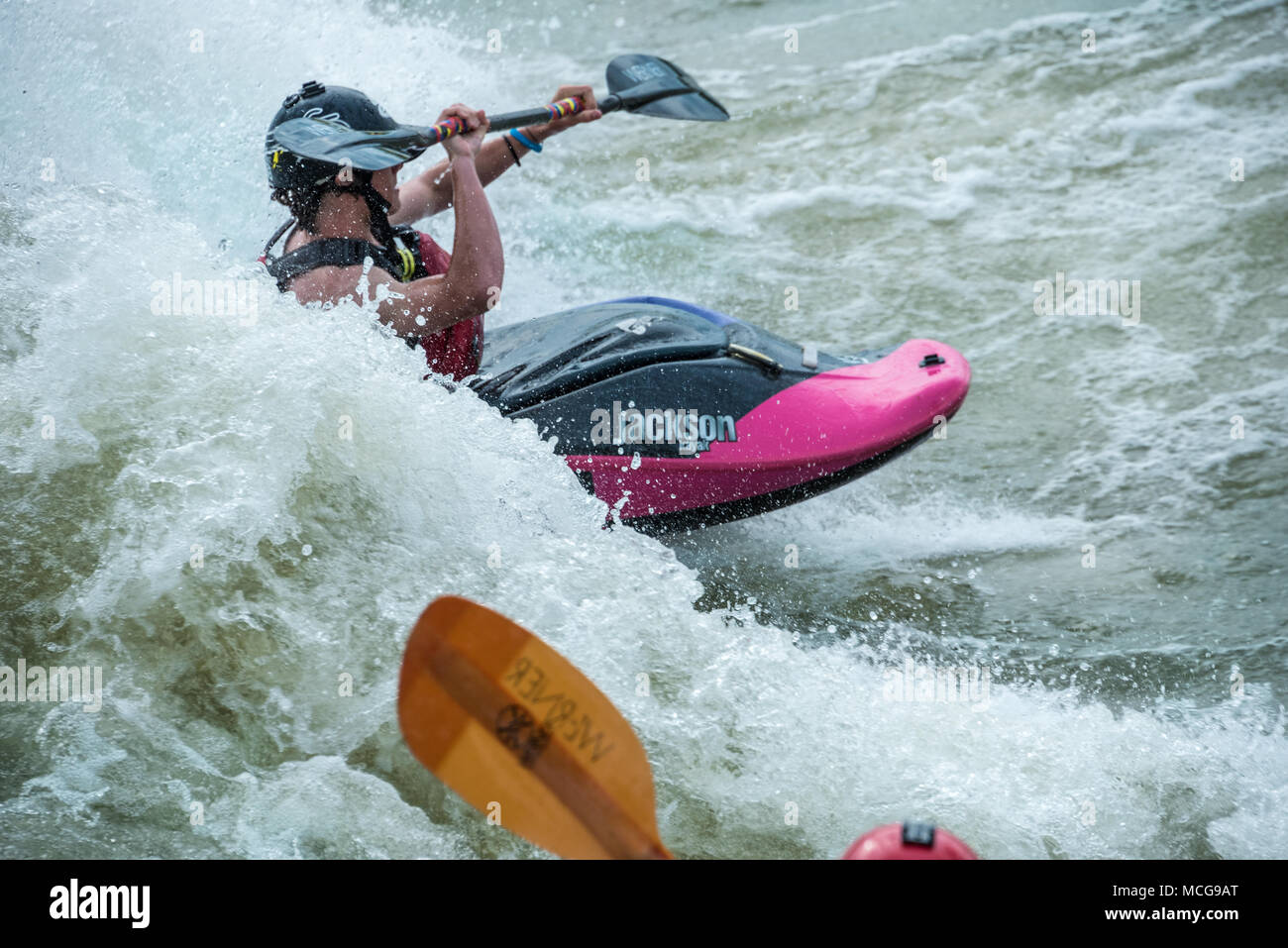 Columbus georgia kayaker hi-res stock photography and images - Alamy