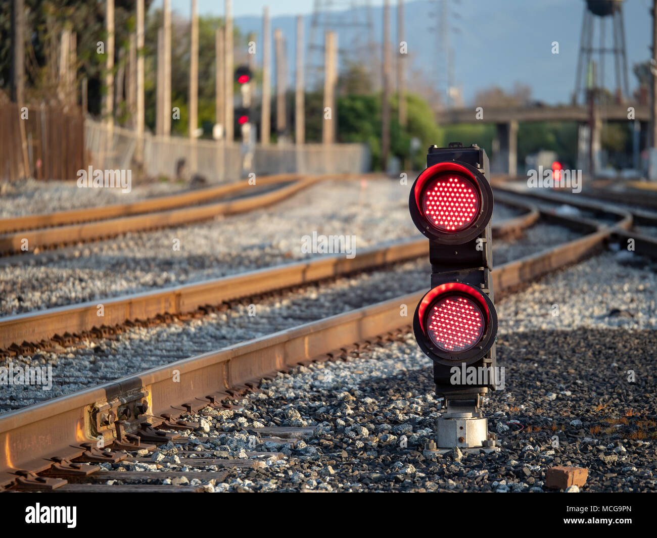 At its junction with boundary street hi-res stock photography and ...
