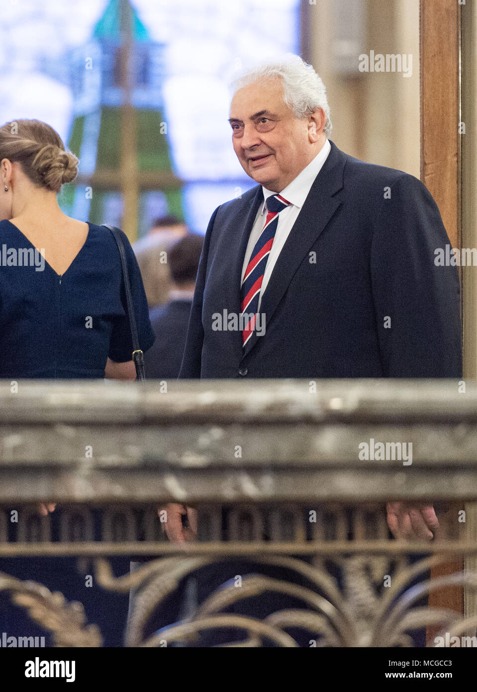 11 April 2018, Germany, Berlin: Russian ambassador to Germany Sergey ...