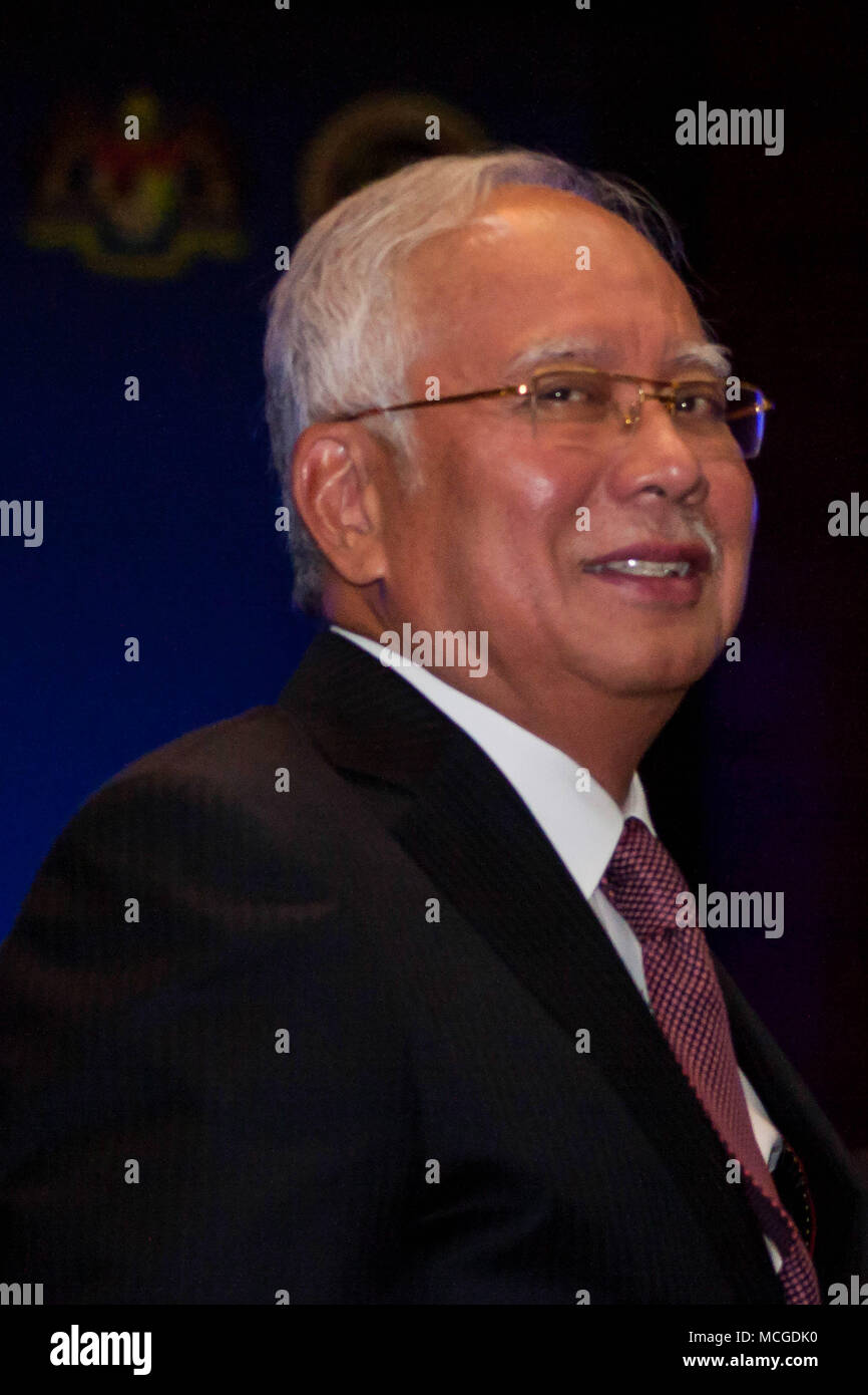 YAB Datoí Sri Mohd Najib Razak the Malaysia prime minister seen at ...