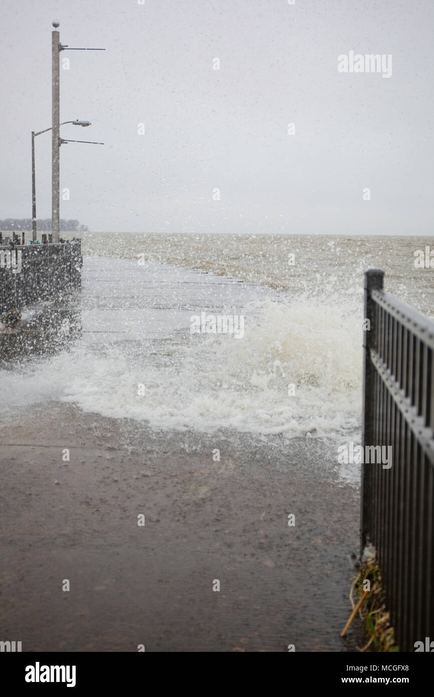 LUNA PIER MICHIGAN, April 15, 2018: More than 200 Luna Pier residents ...