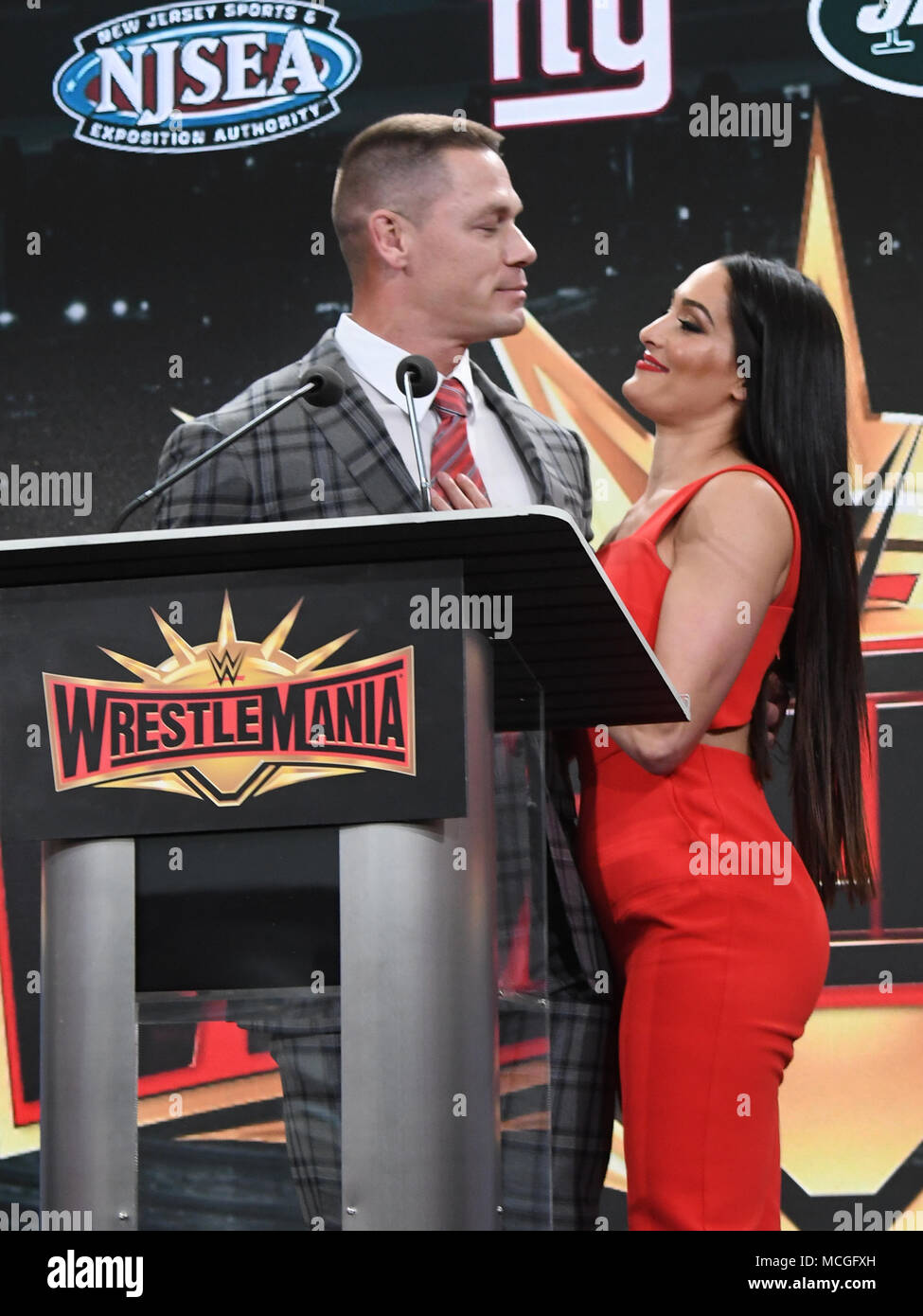 John cena wwe nikki hi-res stock photography and images - Alamy