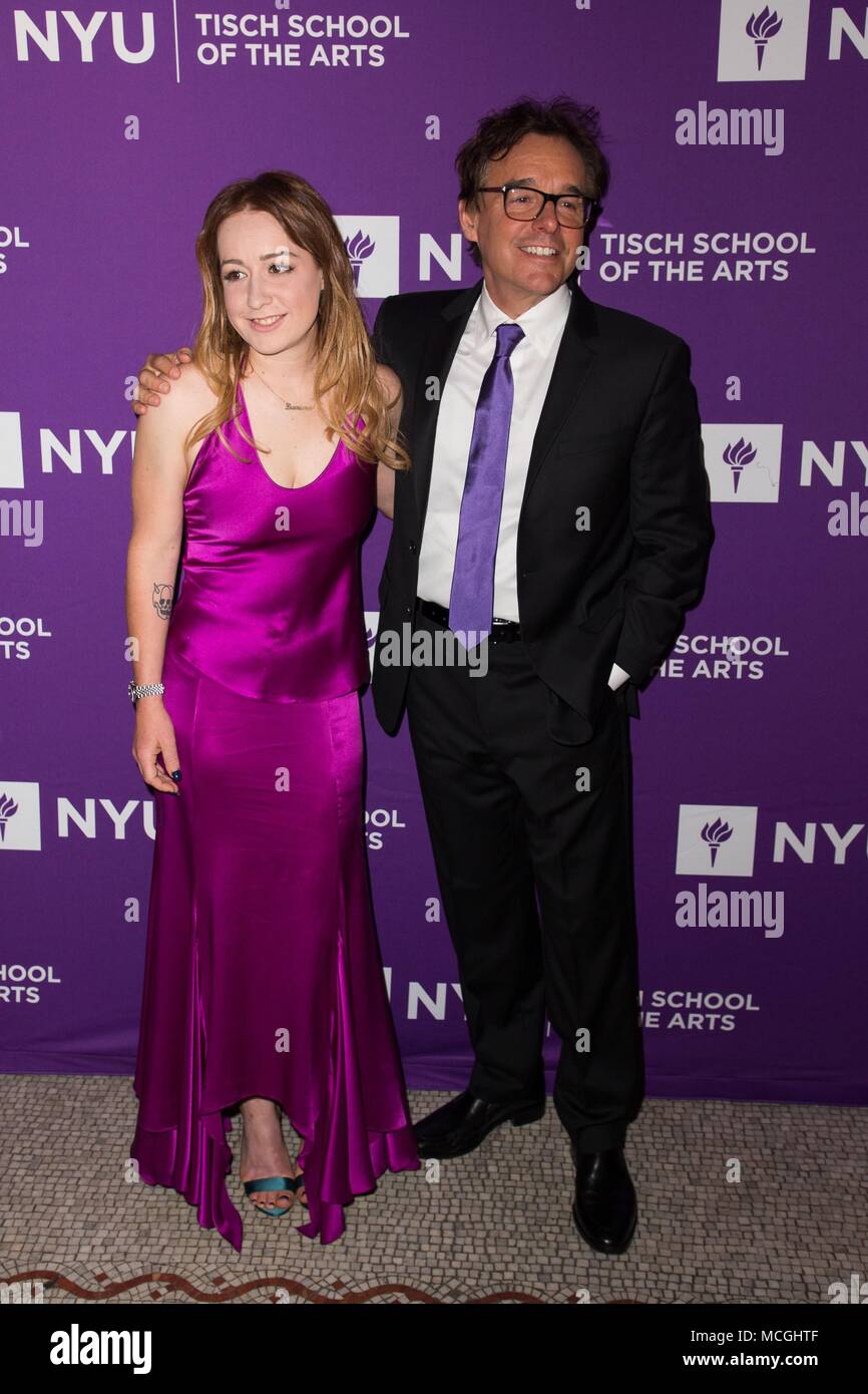 New York, NY, USA. 16th Apr, 2018. Eleanor Columbus, Chris Columbus at ...