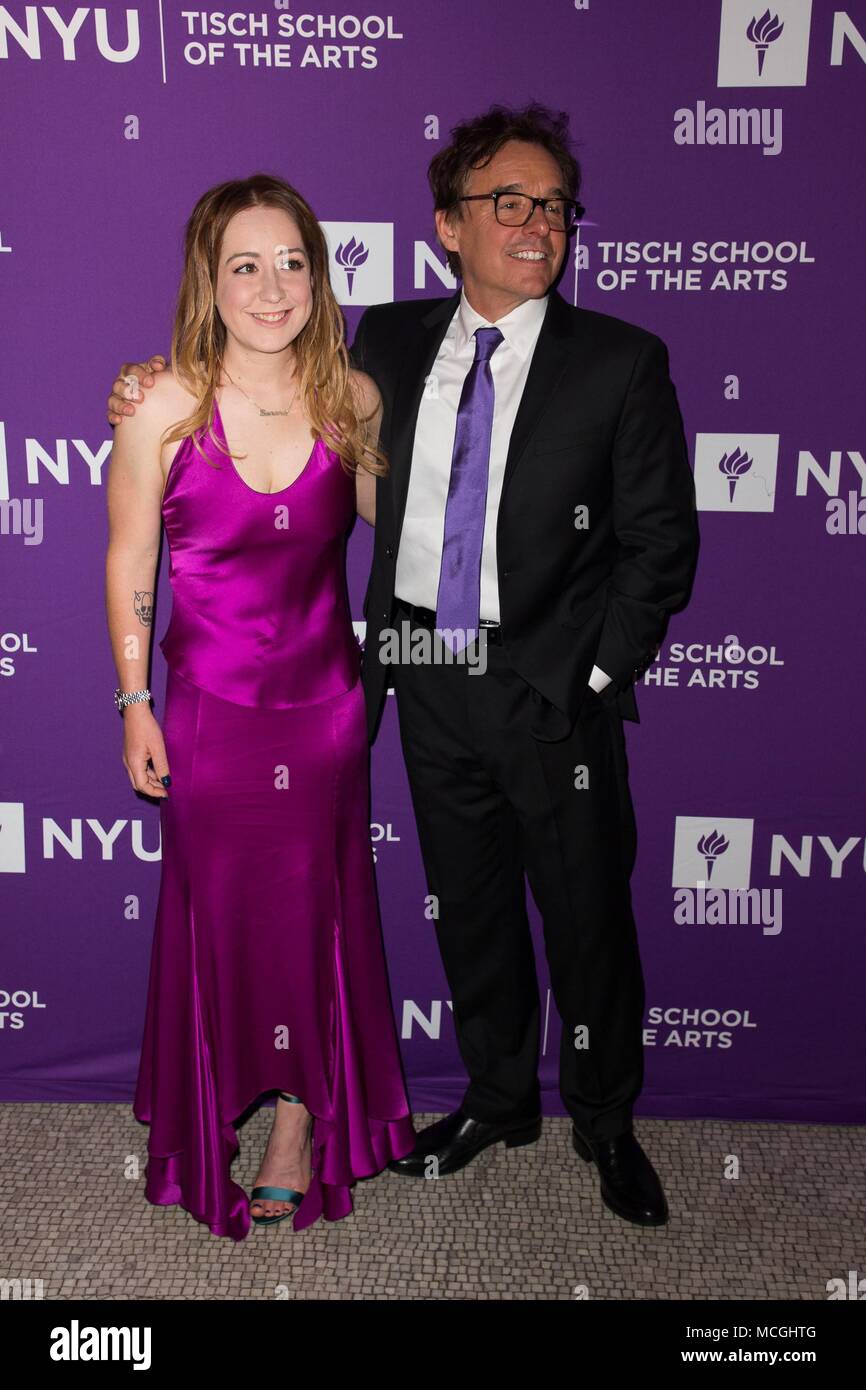 New York, NY, USA. 16th Apr, 2018. Eleanor Columbus, Chris Columbus at ...