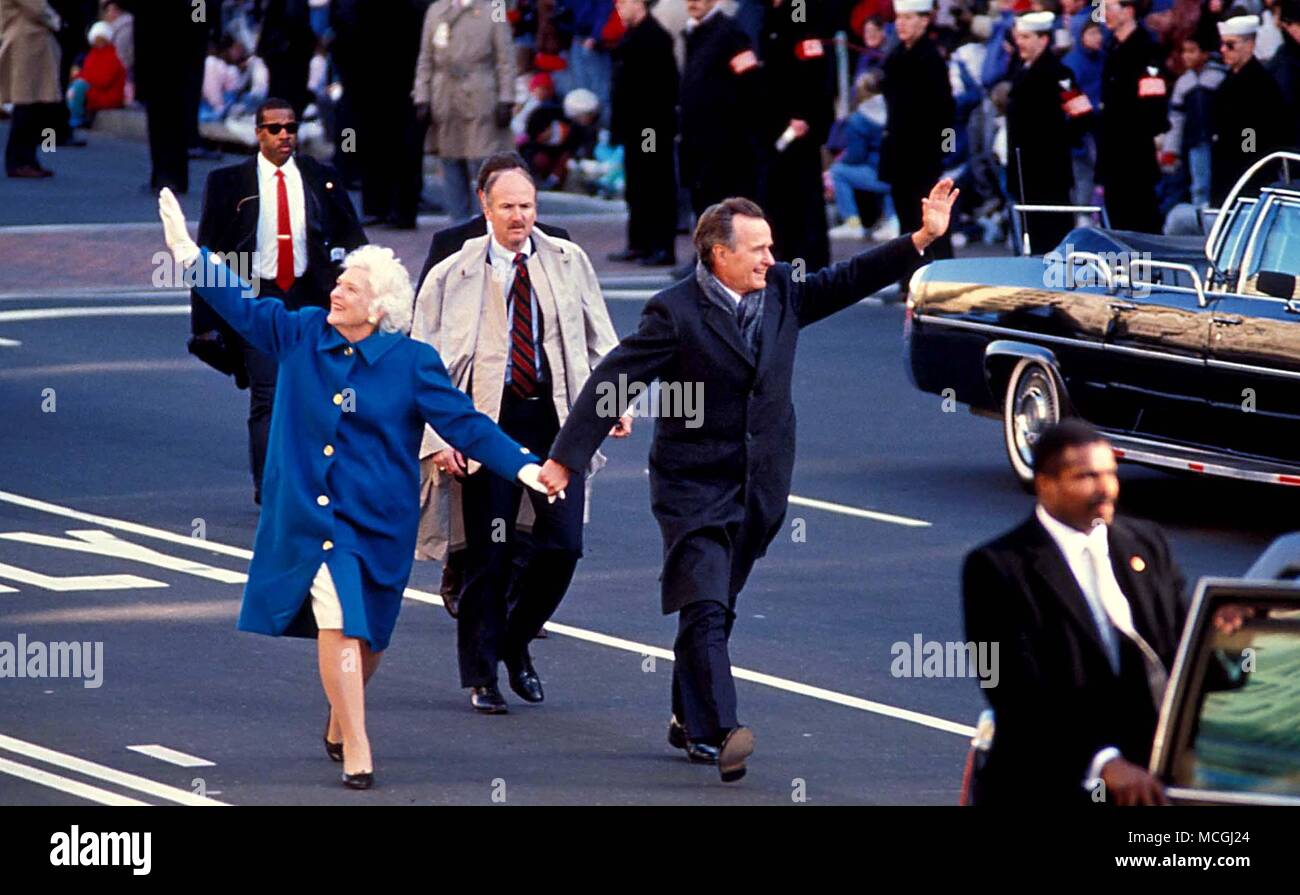 George bush sr inauguration hi-res stock photography and images - Alamy