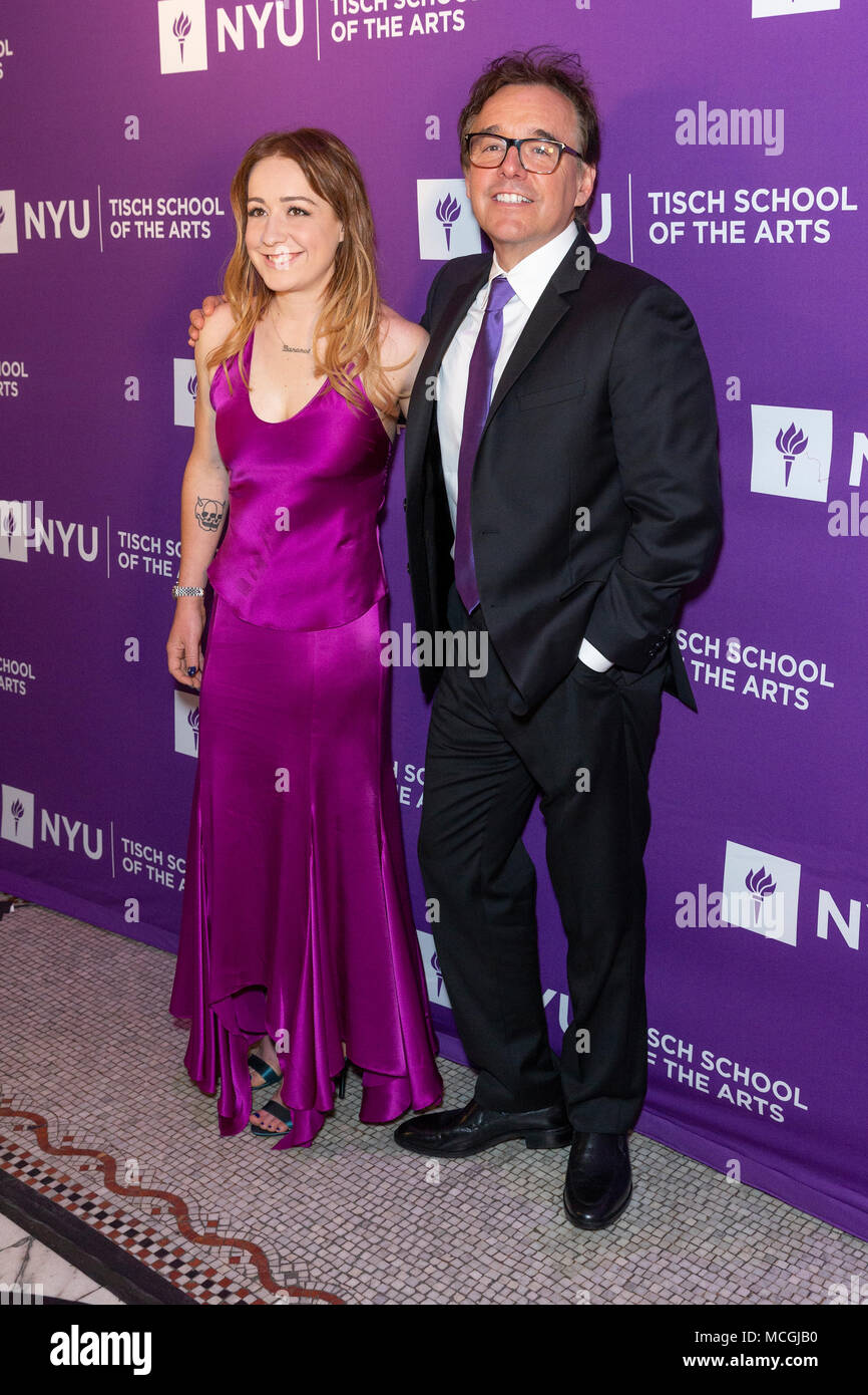 New York, NY - April 16, 2018: Eleanor Columbus, Chris Columbus attend ...