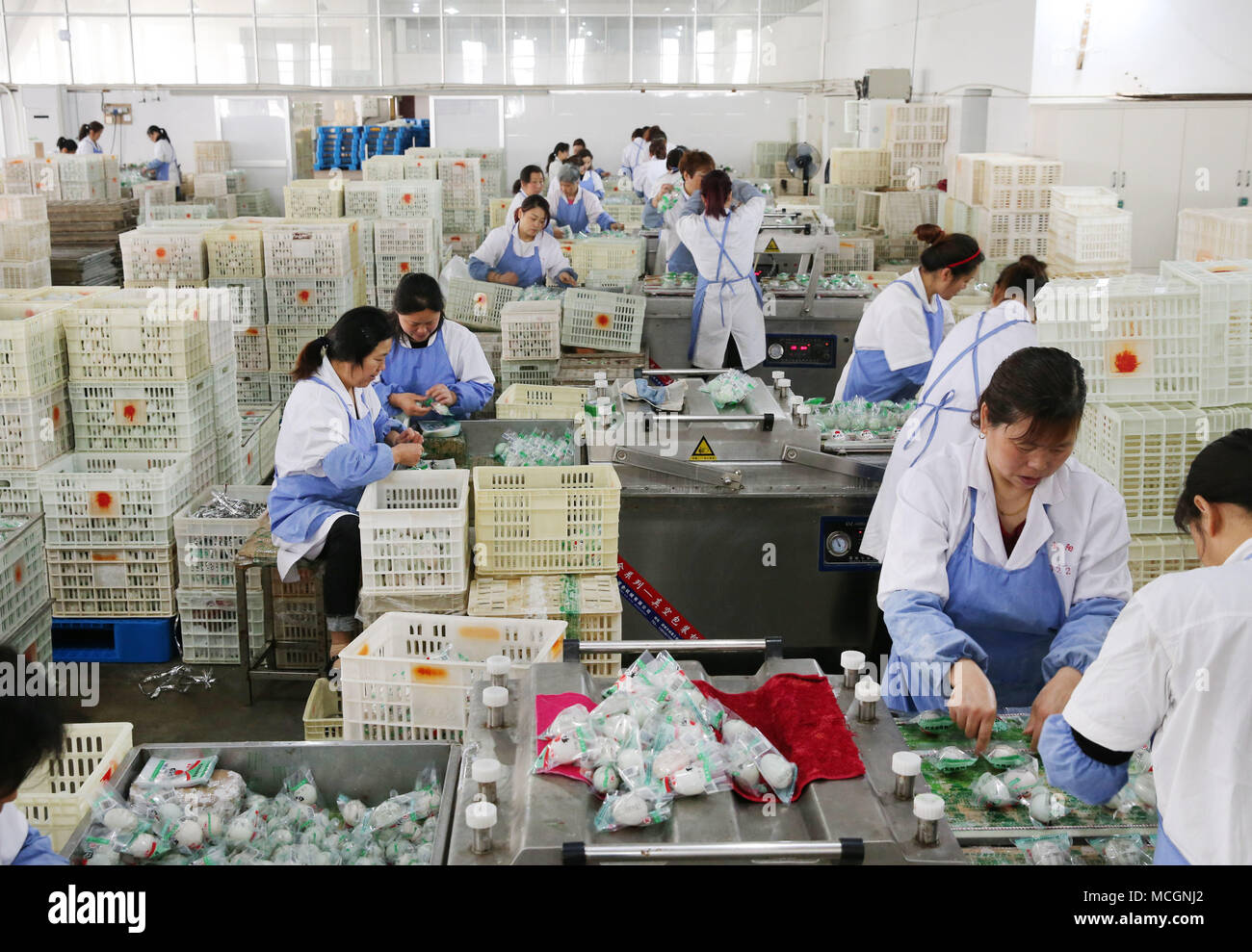 Gaoyou, Gaoyou, China. 17th Apr, 2018. Gaoyou, CHINA-17th April 2018 ...