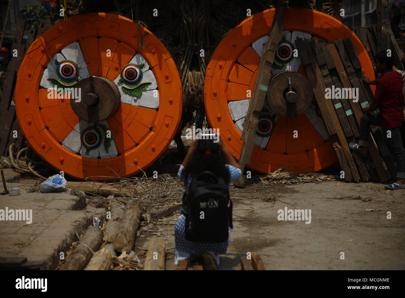 Rato machindranath chariot hi-res stock photography and images - Alamy