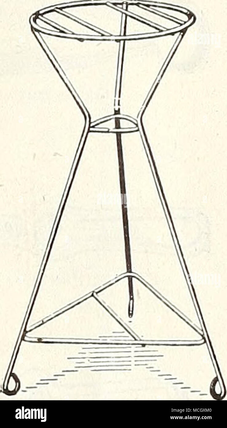 . Wire Plant Stand Stock Photo - Alamy