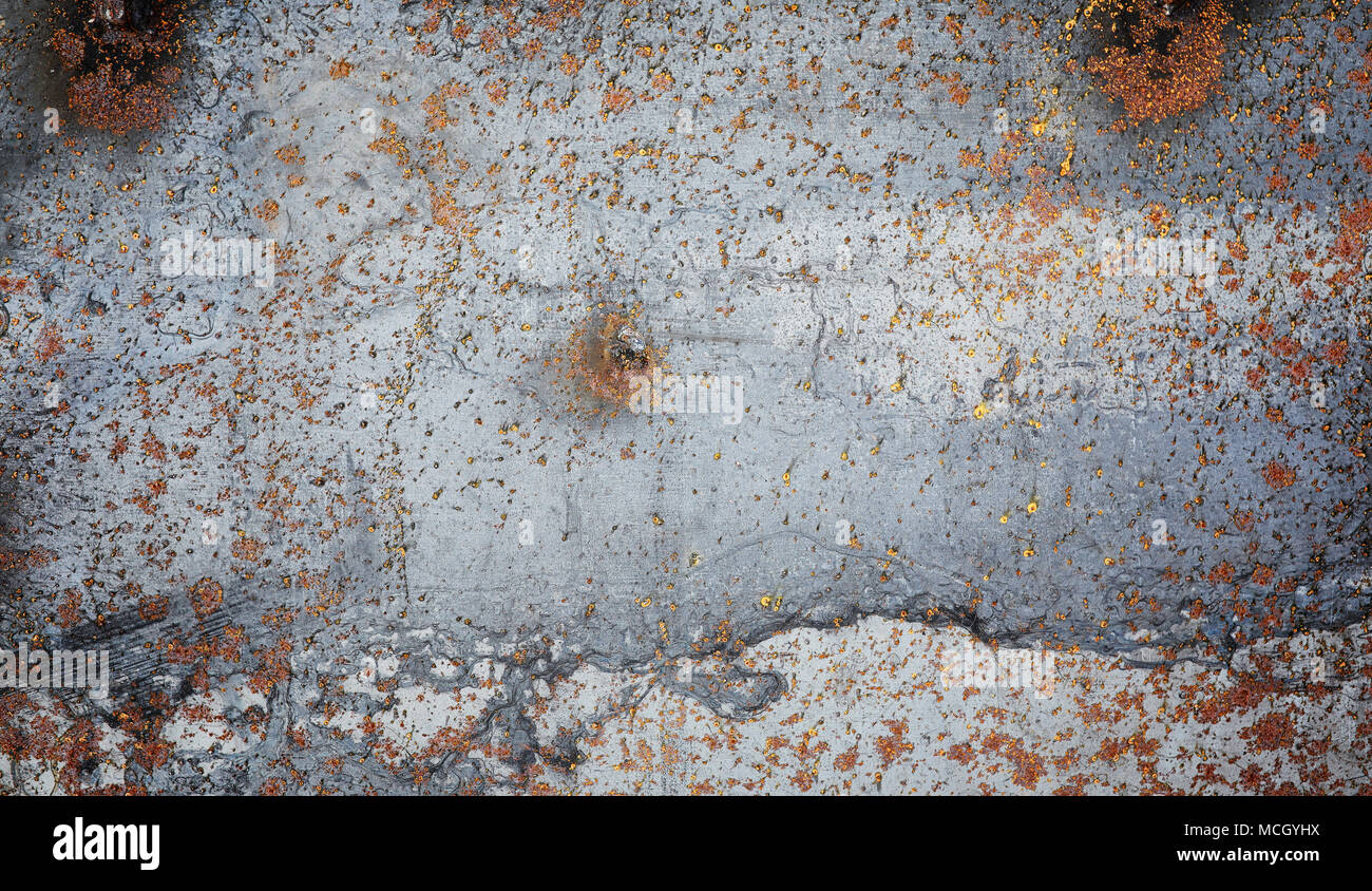 The texture is metallic. Industrial background from an old rusty Stock ...
