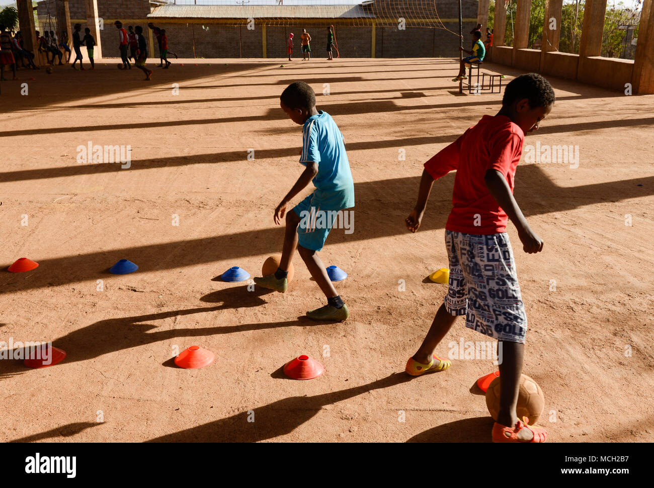 ETHIOPIA, Tigray, Shire, eritrean refugee camp May-Ayni managed by ARRA ...
