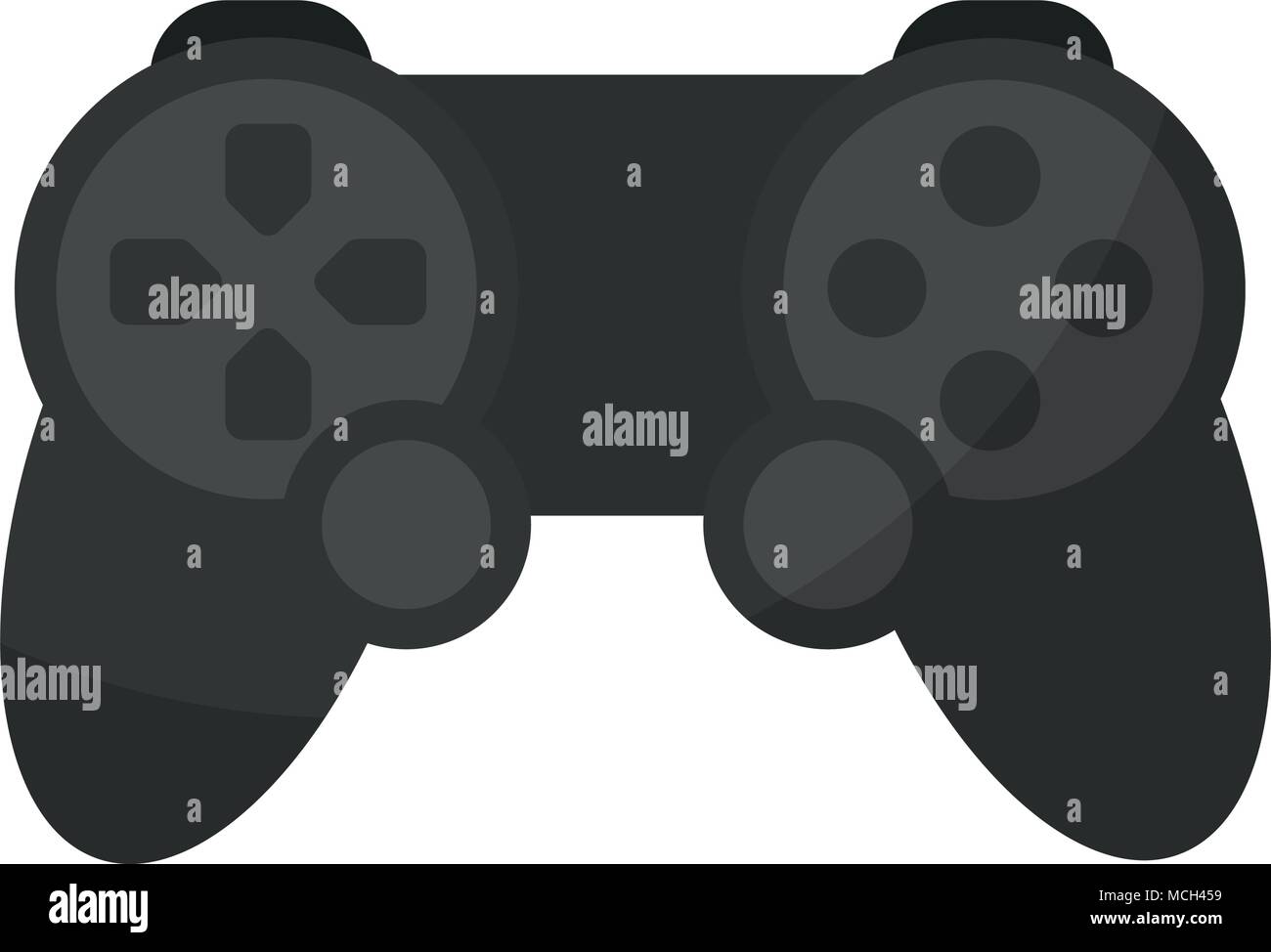 videogame controller play console object vector illustration Stock ...