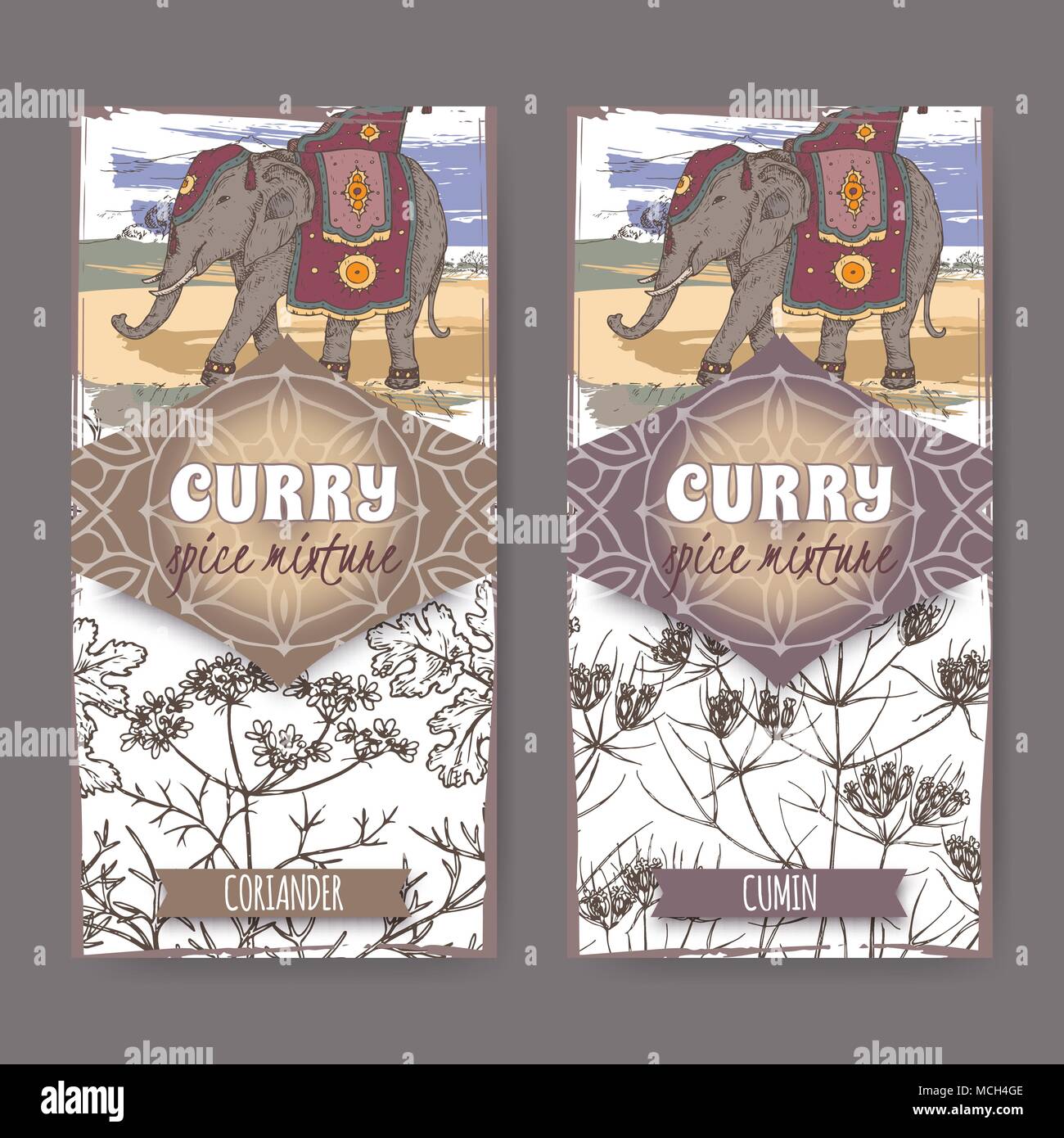 Desi curry Stock Vector Images - Alamy