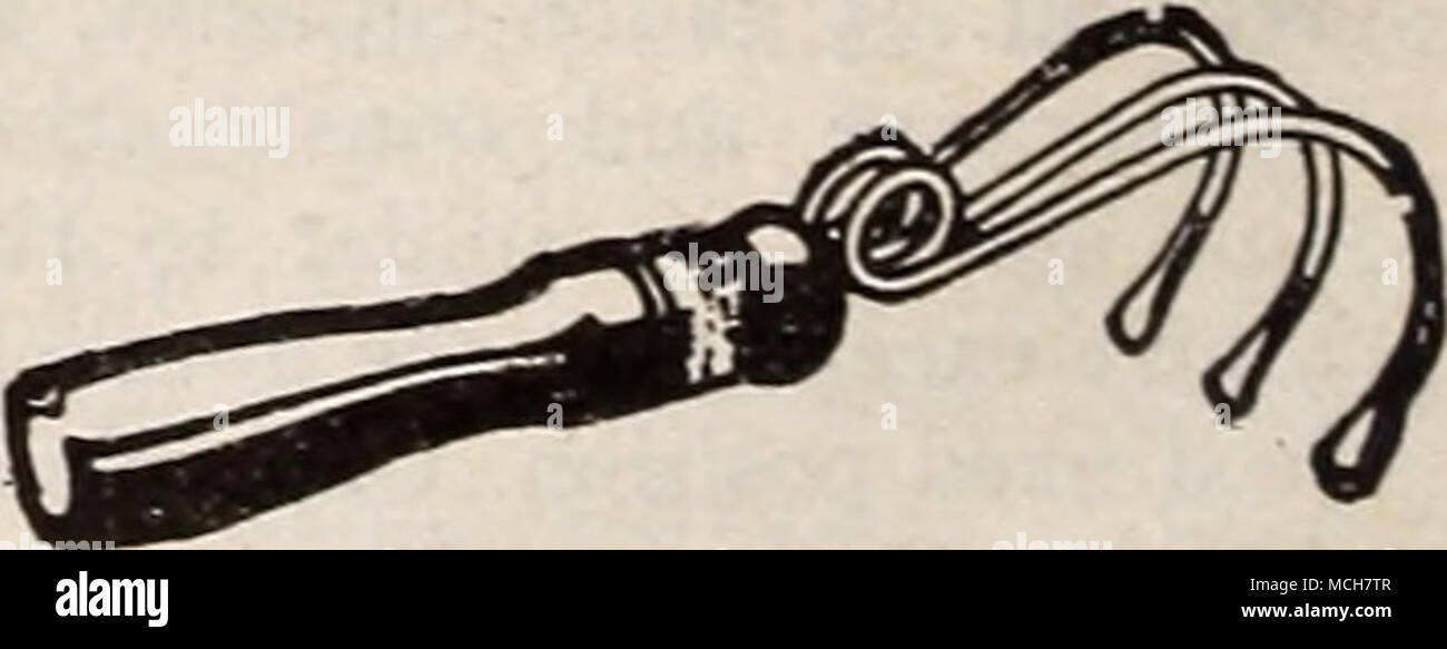 . Magic Weeder device permits drawing the fingers as closely together ...