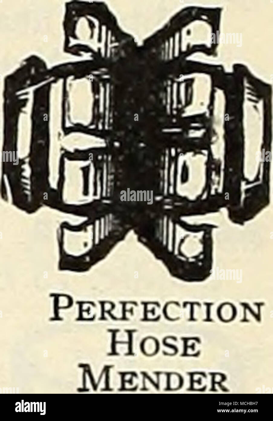 . Siamese Connection Hose Menders. Cooper, each 10 cts.;doz. $1 00 ...