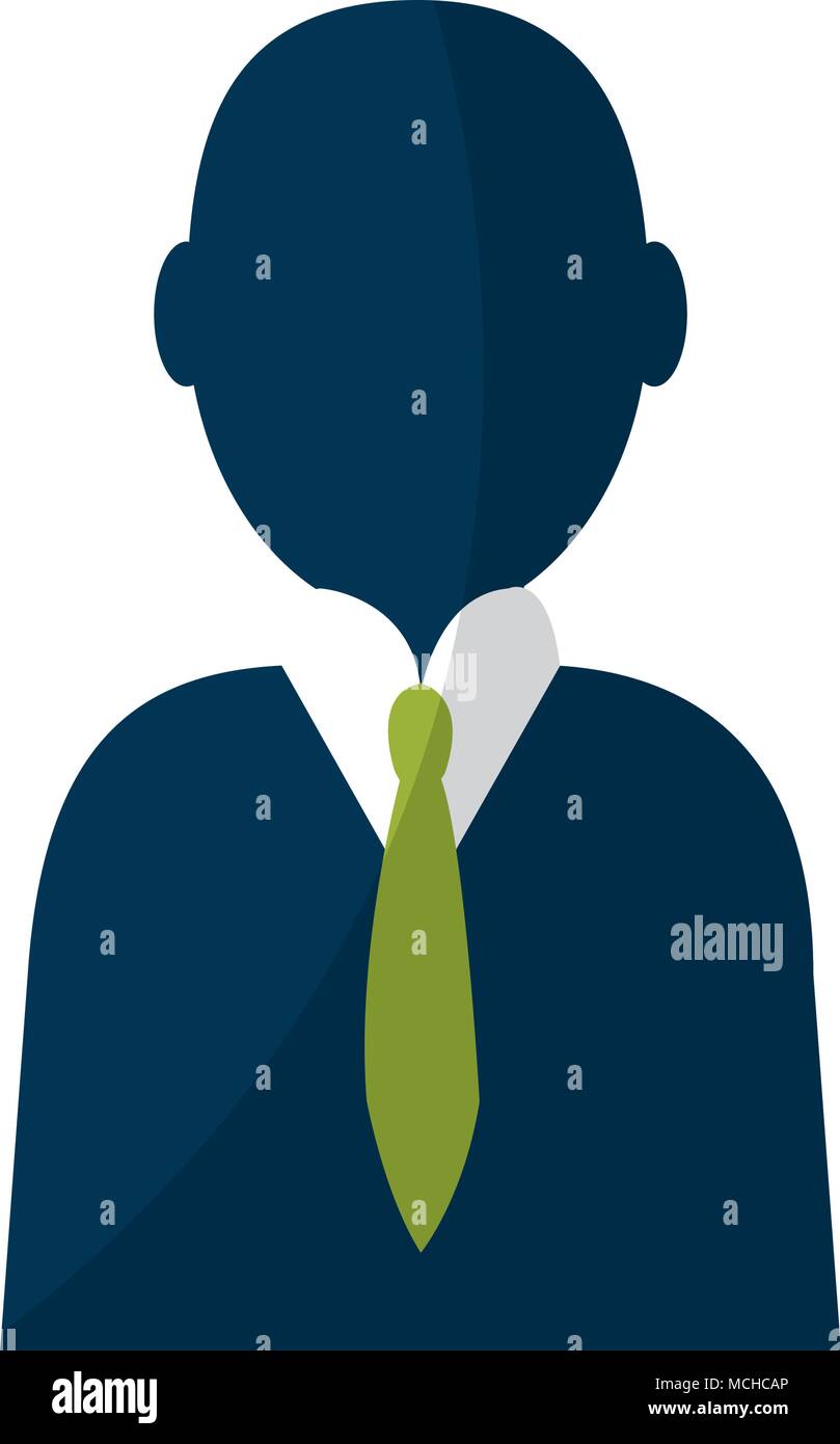 pictogram man with elegant suit and tie vector illustration Stock ...