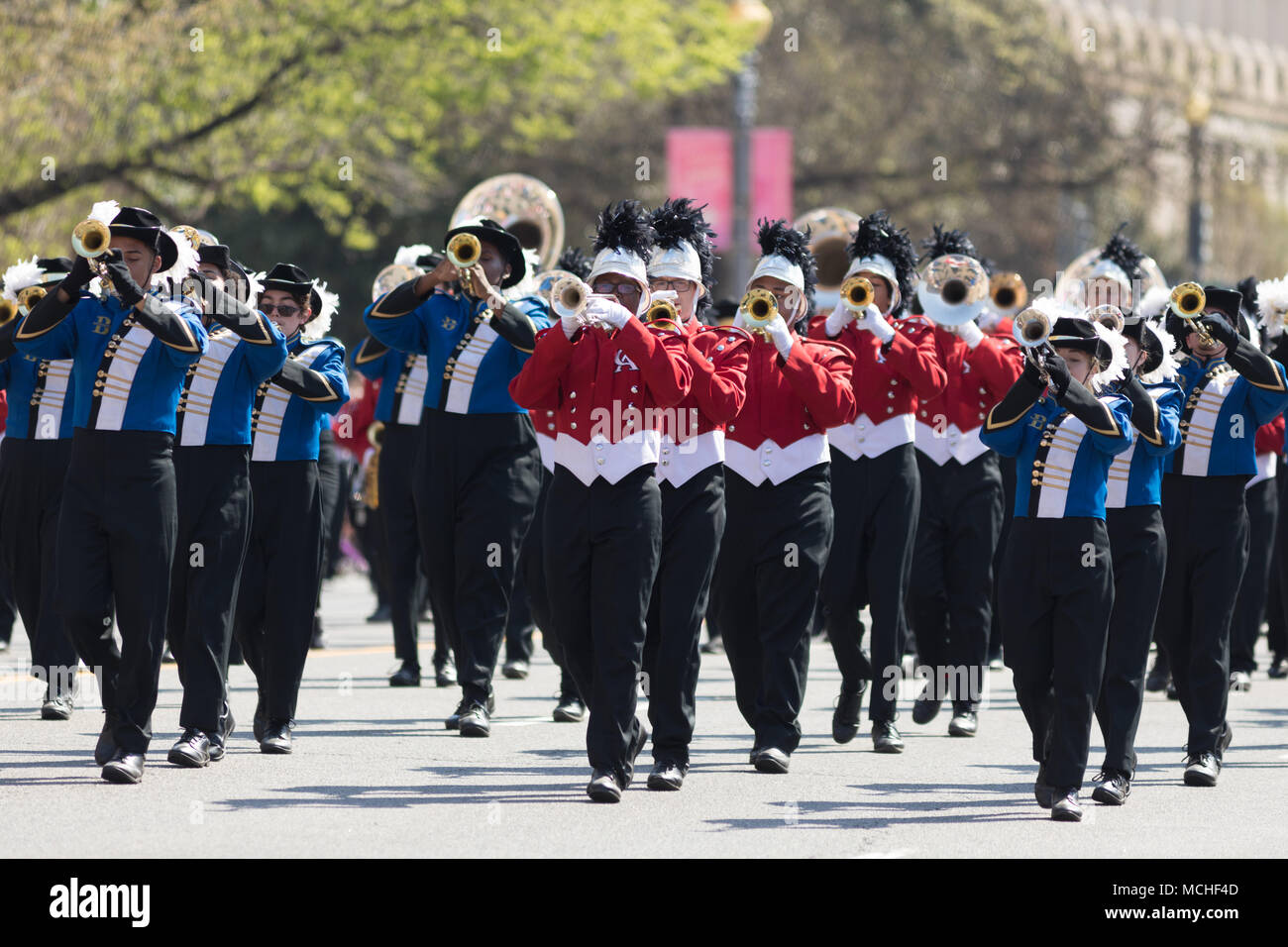 Japanese marching band hi-res stock photography and images - Alamy