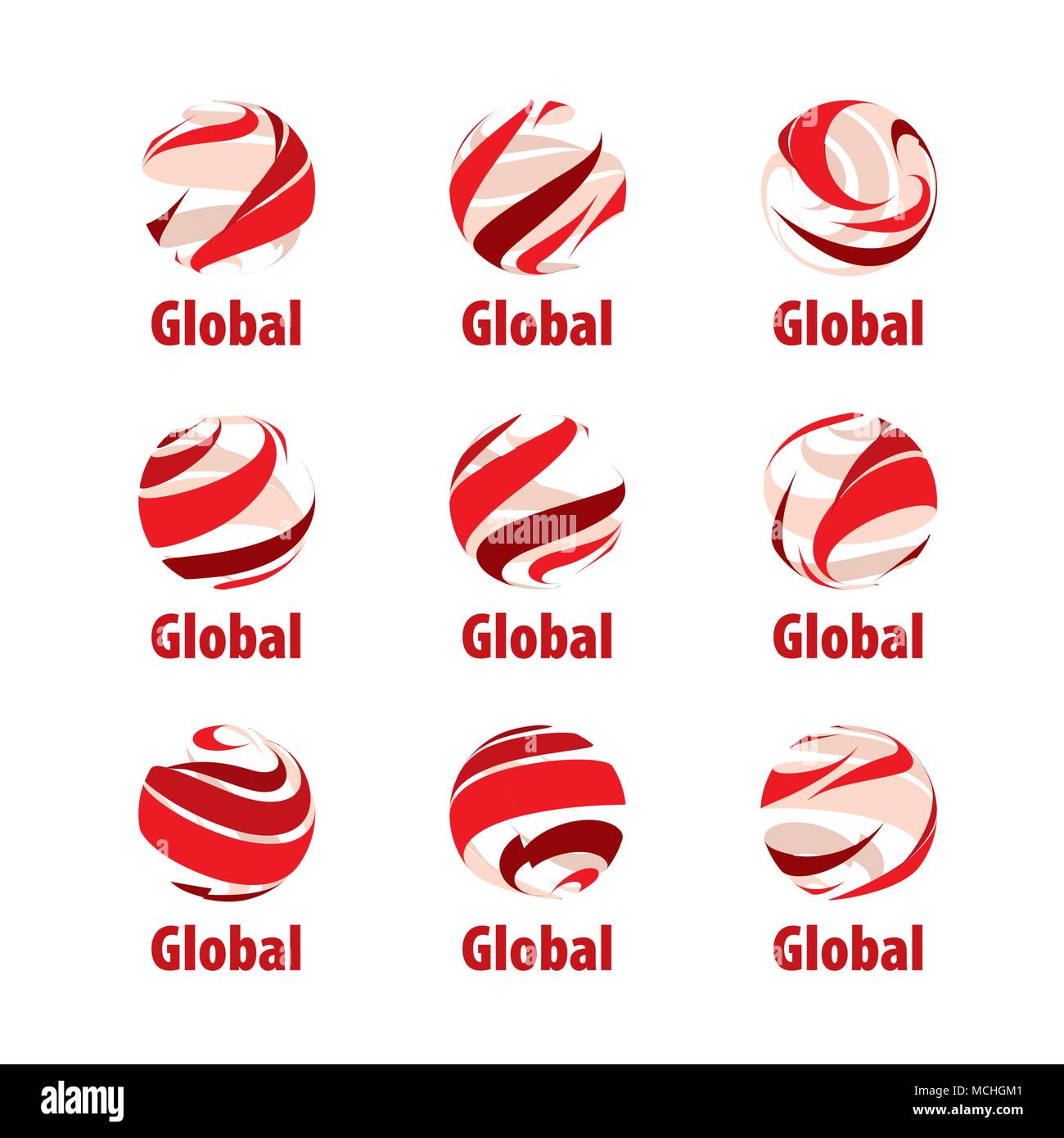 vector logo globe Stock Vector Image & Art - Alamy