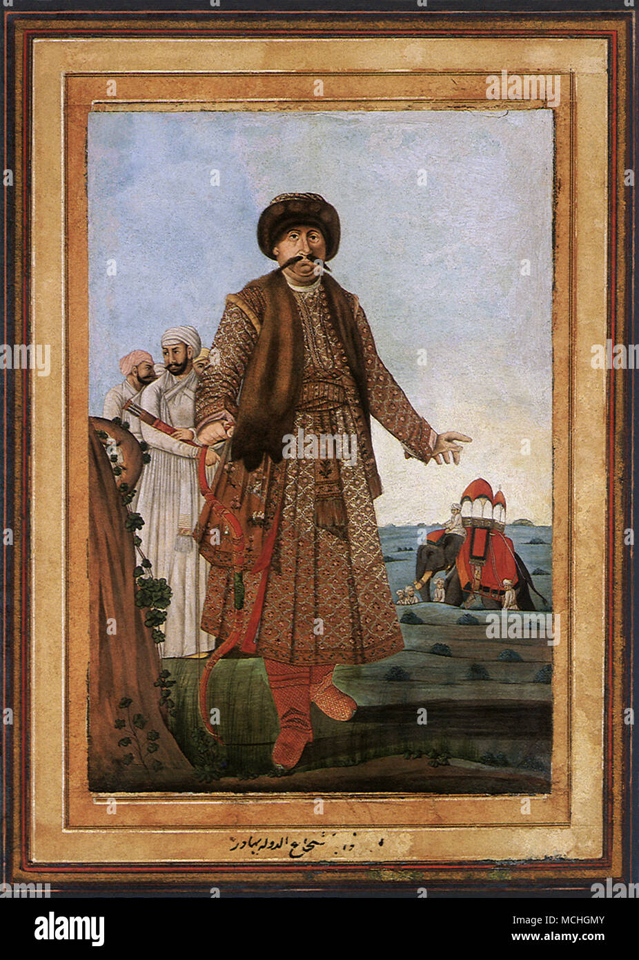 Shuja ud-Daula 1772 Stock Photo - Alamy