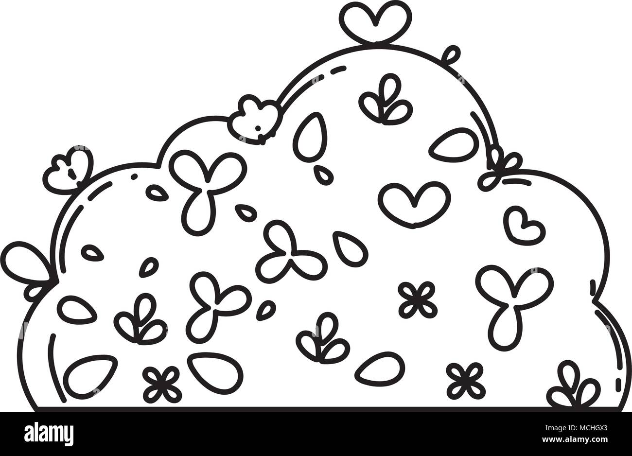 Nice vegetation Stock Vector Images - Alamy